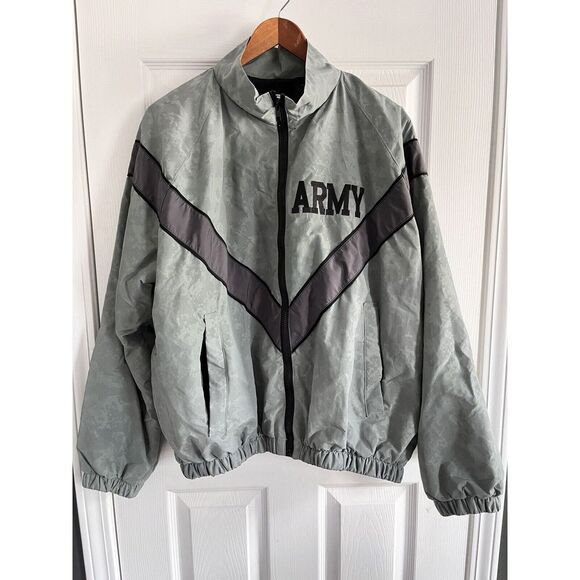 Camo | Jackets & Coats | Us Army Jacket Long Digital Camo Ipfu Zip Up ...